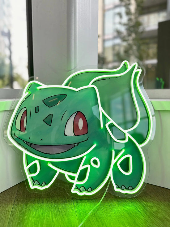 BULBASAUR NEON SIGN — LED NEON SIGN – Nightglow Studio