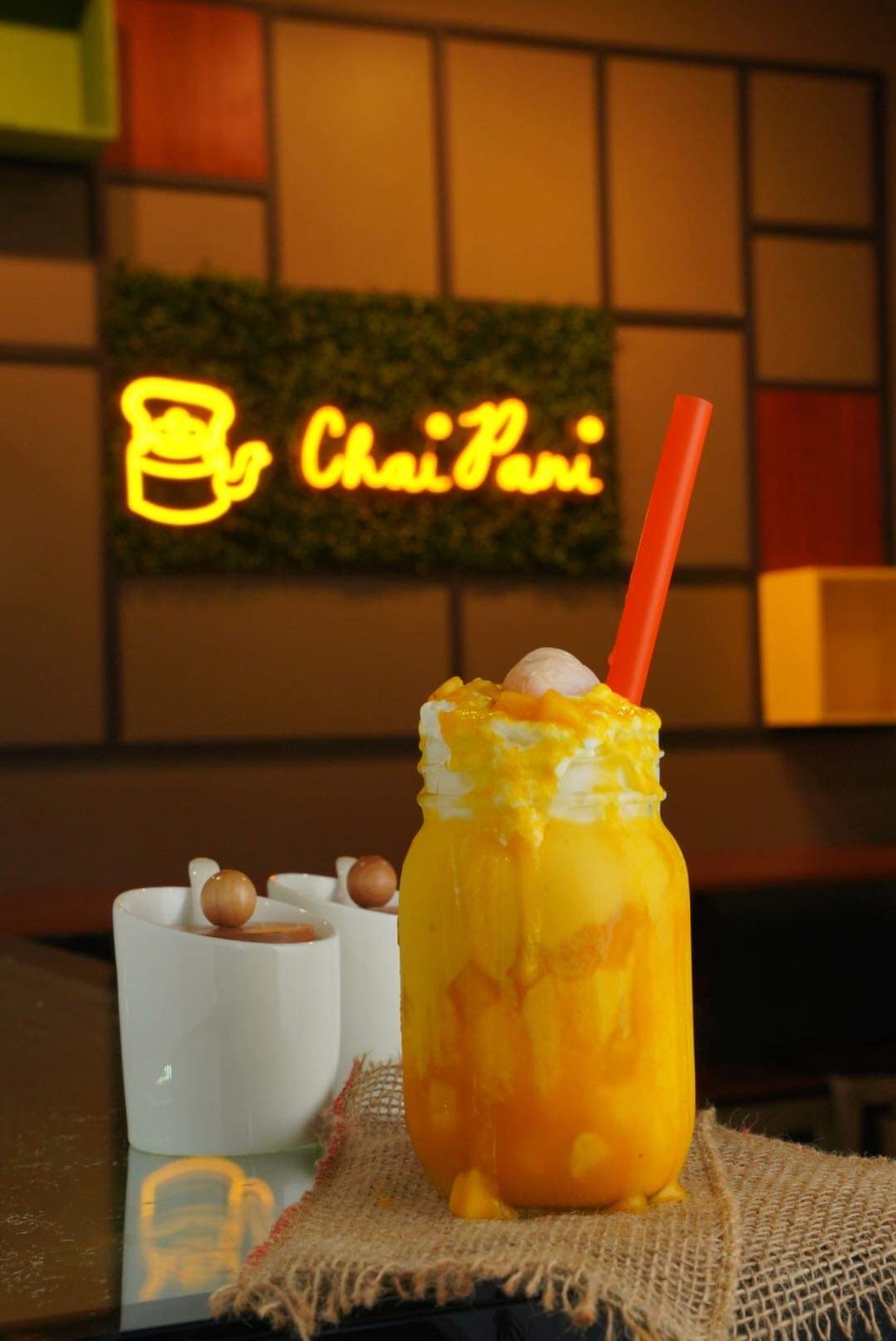 Chai Pani Restaurant Neon Sign | Oakville, Ontario – Nightglow Studio