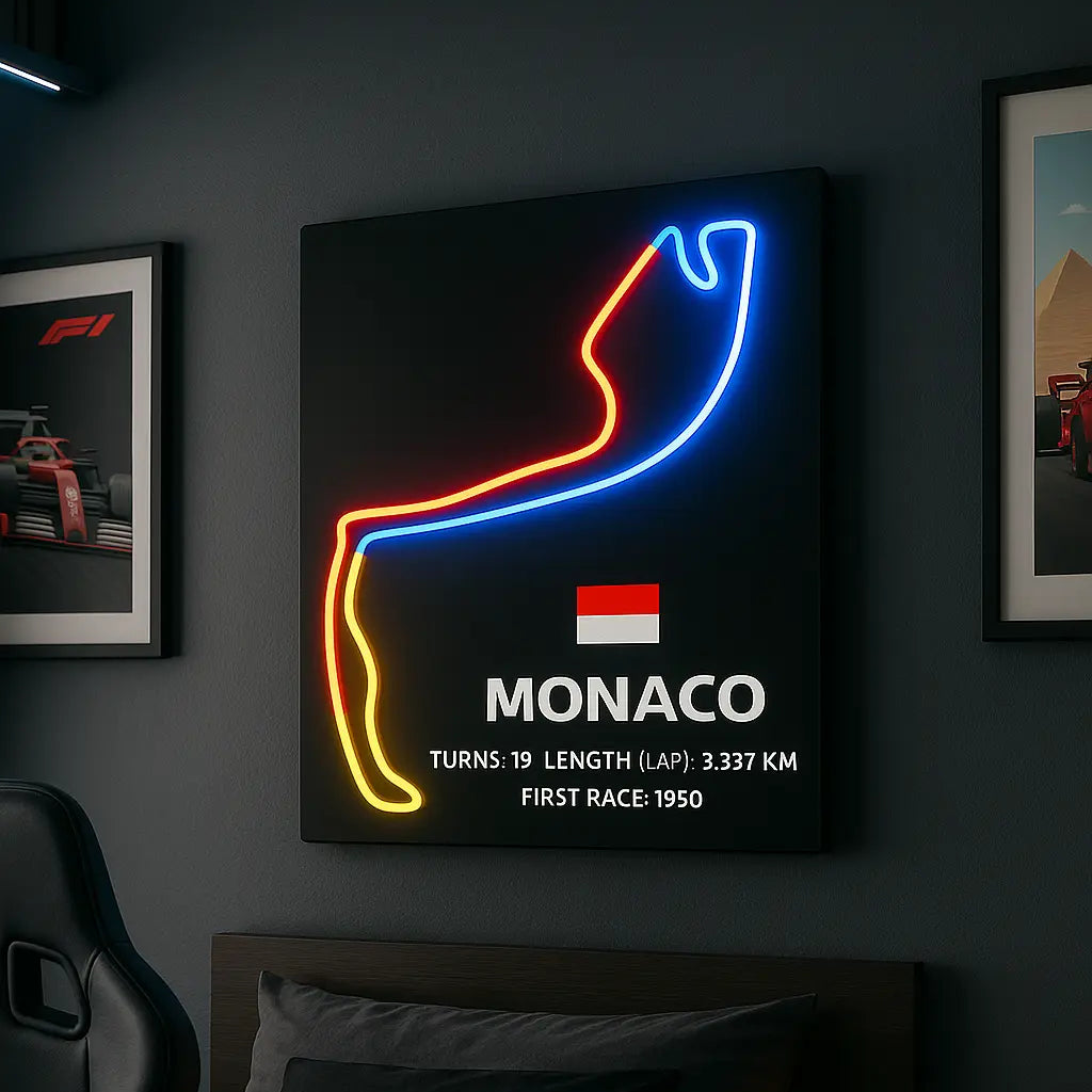 F1 GRAND PRIX LED NEON SIGN – Nightglow Studio