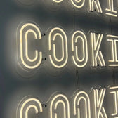COOKIES COOKIES COOKIES SIGN — LED NEON SIGN – Nightglow Studio