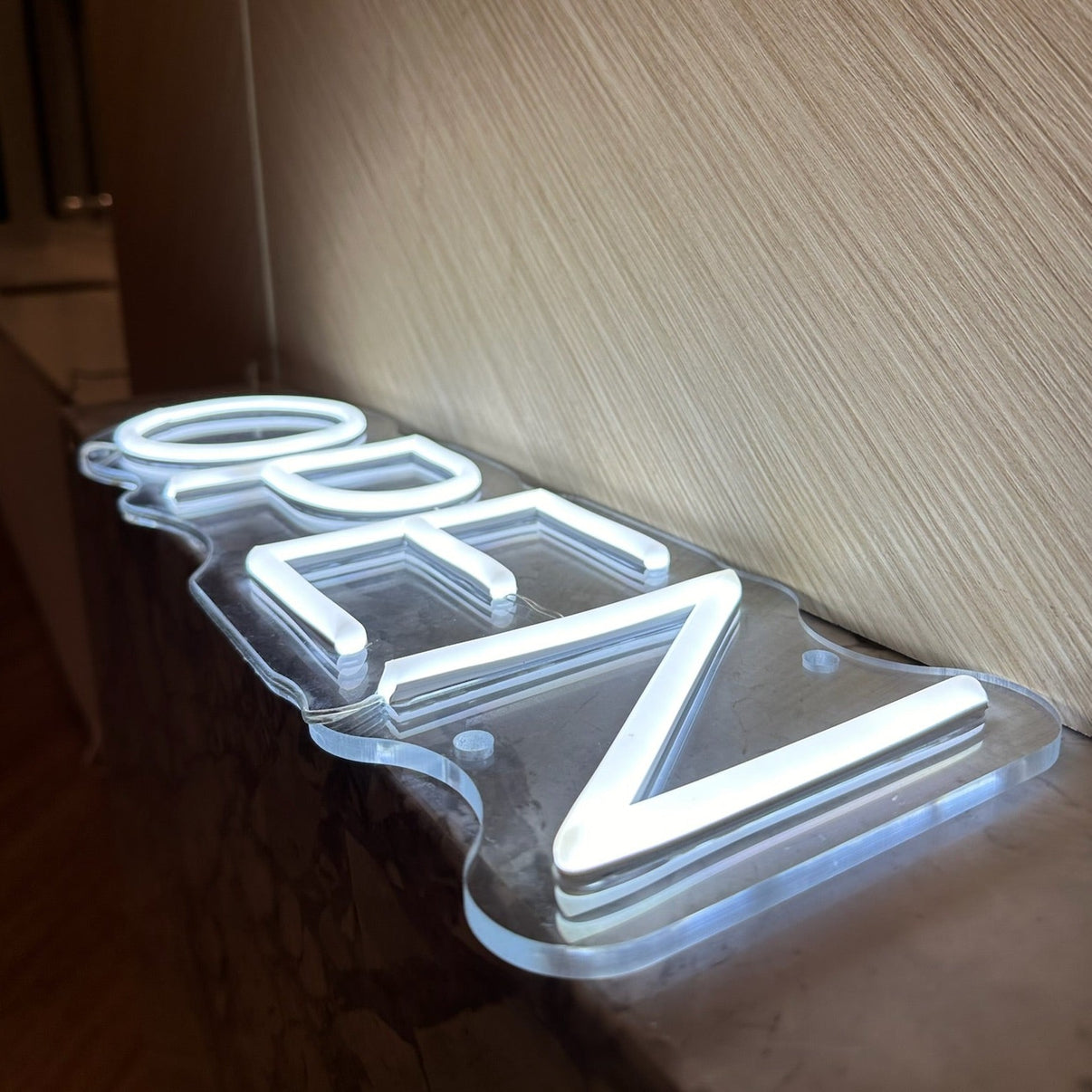 MODERN OPEN SIGN — LED NEON SIGN – Nightglow Studio