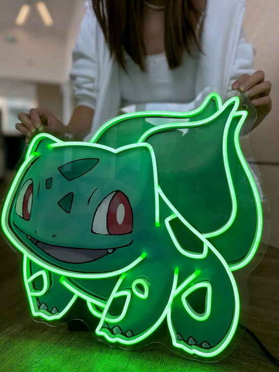 BULBASAUR NEON SIGN — LED NEON SIGN – Nightglow Studio