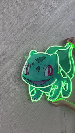 BULBASAUR NEON SIGN — LED NEON SIGN – Nightglow Studio
